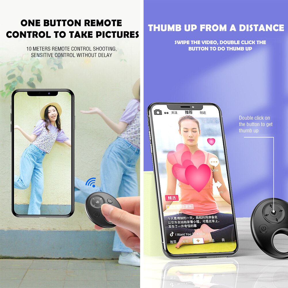 Mini Bluetooth Wireless Remote Controller Shutter ... – Grandado