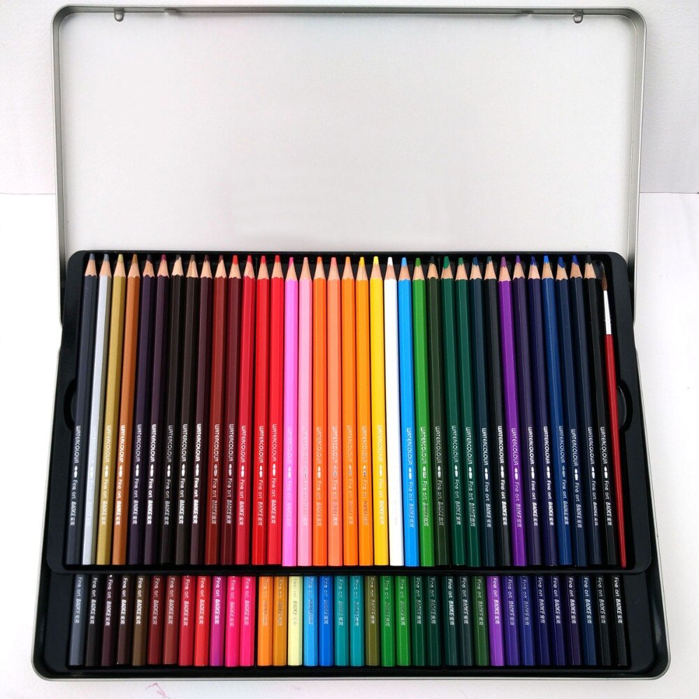 100 Colored Pencil Fine Art Lapis de cor 72 cores ... – Grandado