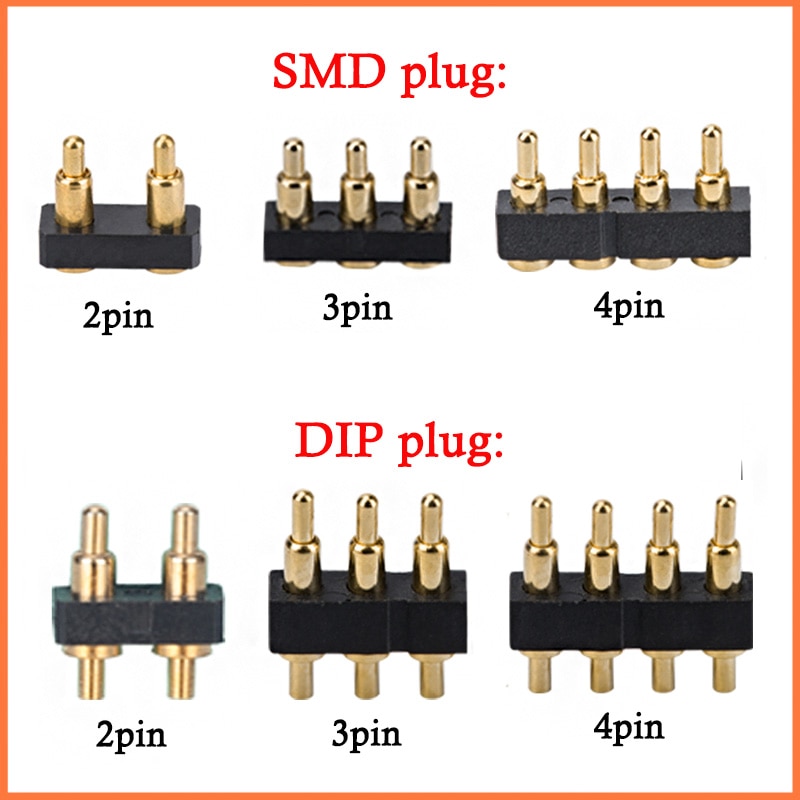 10PCS pogo pin connector pogopin Battery spring Lo... – Grandado