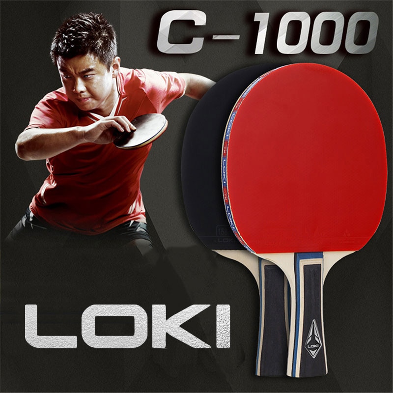 LOKI Table Tennis Racket Set Carbon Fiber Tube Tec... – Vicedeal