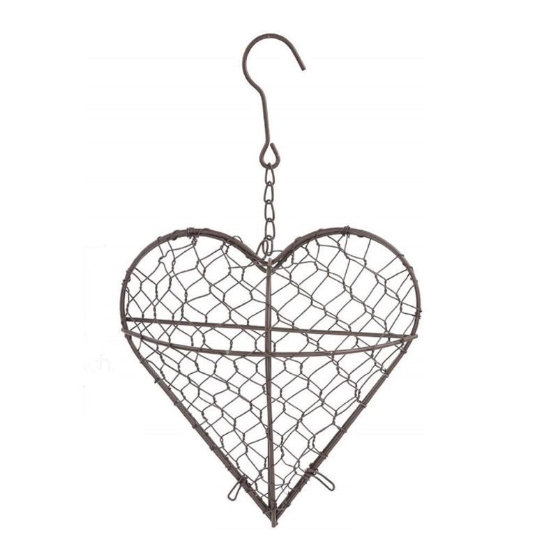 Heart Shape Opknoping Planter Metalen Kunstmatige ... – Grandado