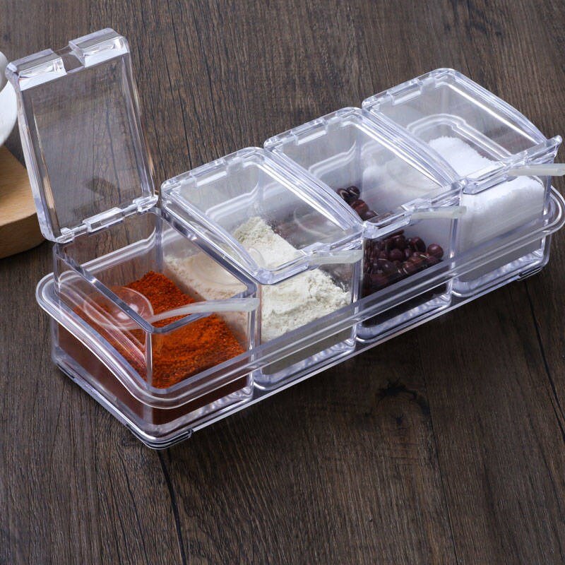 3/4 stk klar tempero krydder krydderboks stativ kr... – Grandado