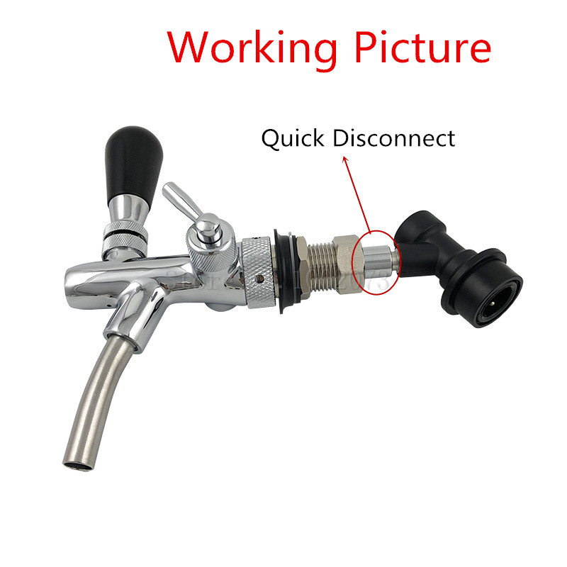 Quick Disconnect Adapter Convert for Draft Beer Fa... – Vicedeal