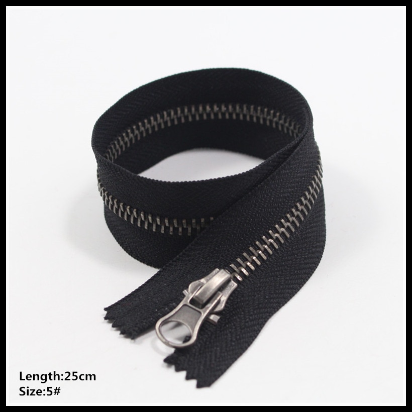 High 25cm 5# 20pcs/lot cool Metal Zipper for Sewin... – Grandado