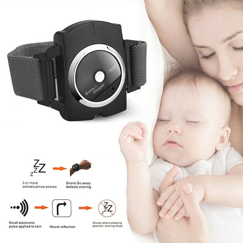 1Pcs Electronic Anti-Snore Wristband Snore Device ... – Grandado