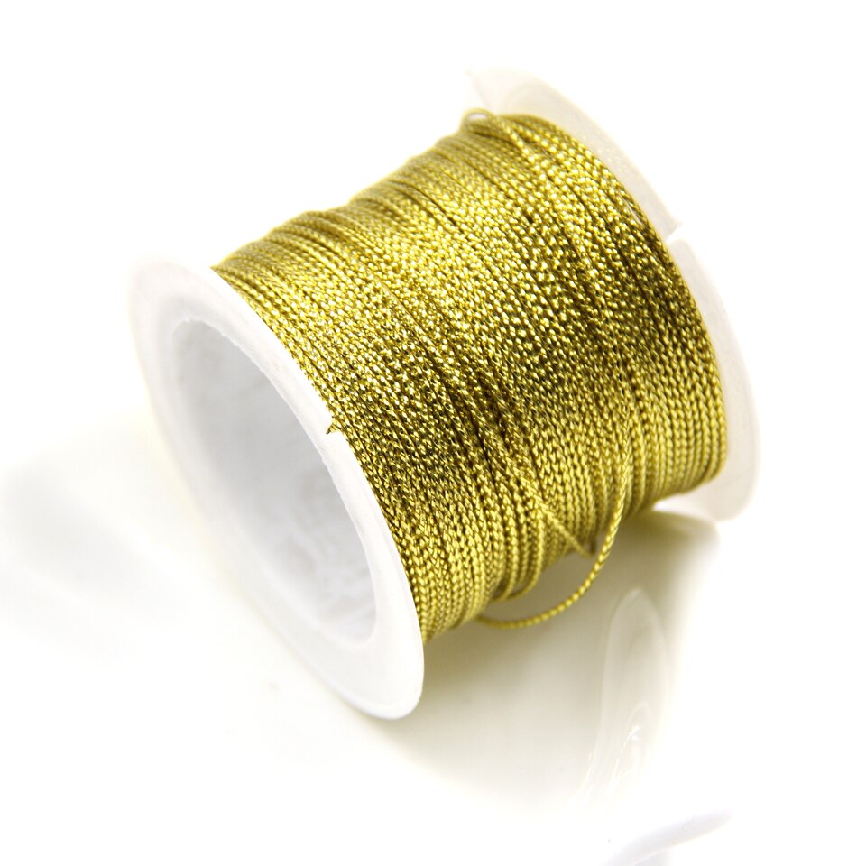 20M/Roll 1 Mm Touw Goud & Sliver & Rood Touw Jute ... – Grandado