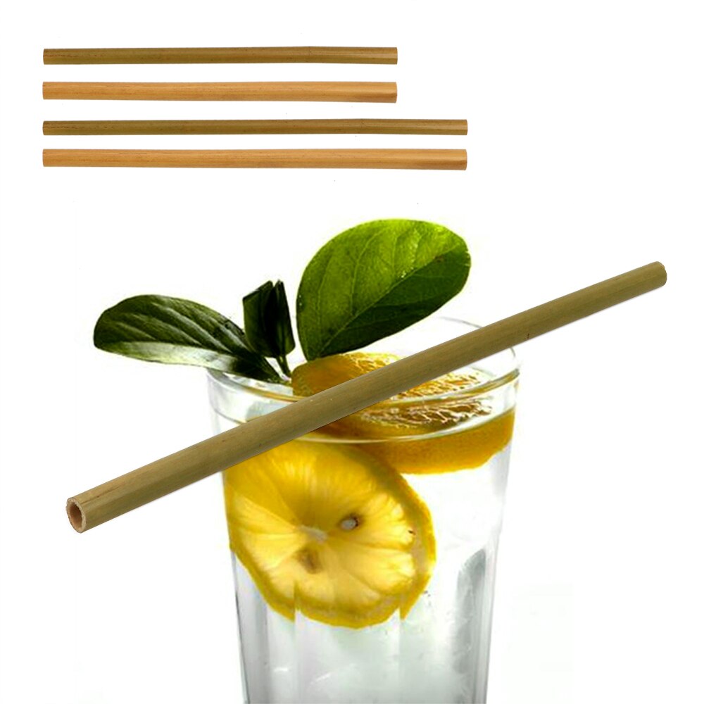 HILIFE Barware Tableware Wood Straws Natural Organ... – Grandado