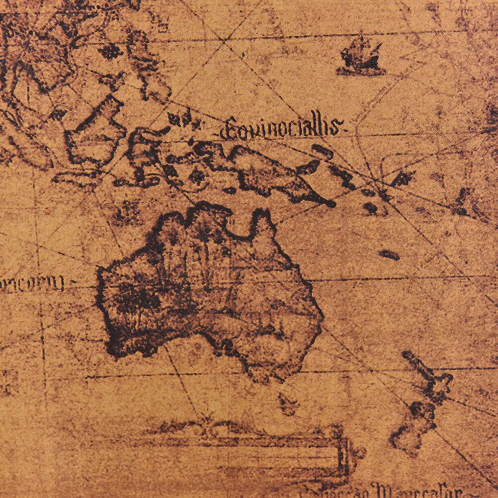 Retro Vintage Style World Map Paper Posters Retro ... – Grandado