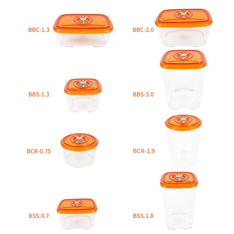 LAIMENG Vacuum Container Plastic Food Storage Cont... – Vicedeal