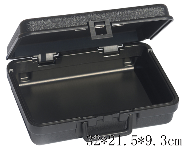 Black Plastic Tool Case Household Briefcase Impact... – Vicedeal