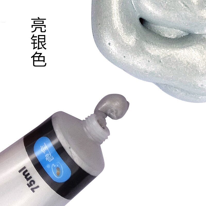 Acrylic Paint 75ml Metallic 8 Colors Set Gold Silv... – Vicedeal