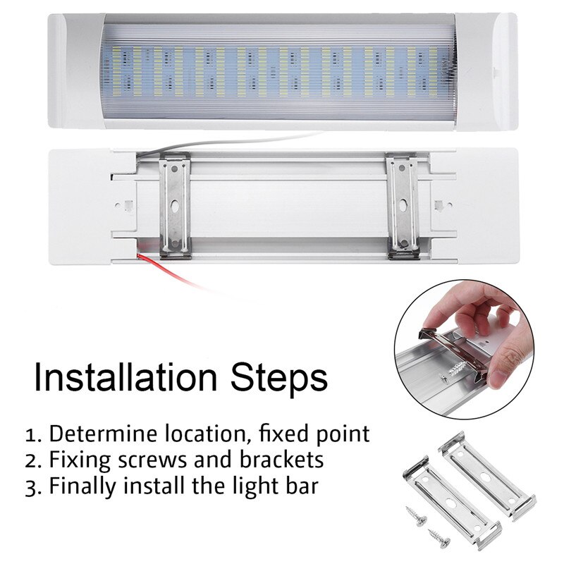 1/2/4PCS 24V 72 LED Light Bar Ceiling Lamp with Sw... – Grandado