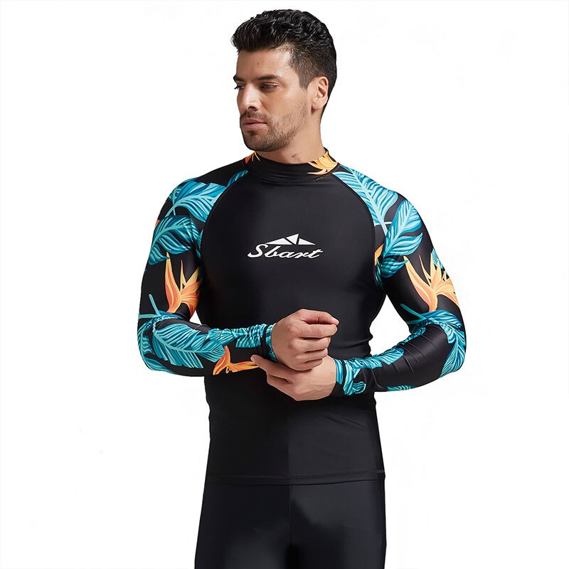 UV Protection Quick Dry Compression Rash Guard Men... – Grandado