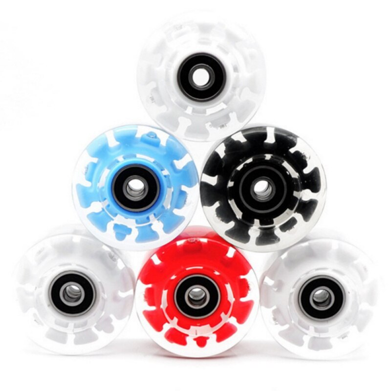 4Pcs/pack Skate Wheels Glow Skate Flash Wheel Micr... – Vicedeal