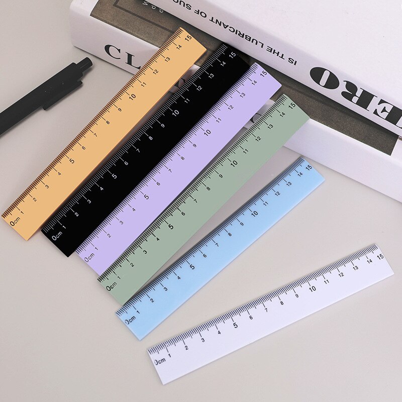 150*30mm Colorful Plastic Ruler Drawing Straight R... – Vicedeal
