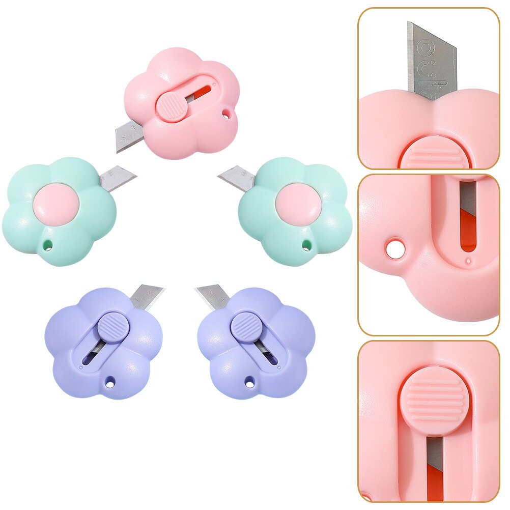 5Pcs Mini Cutters Telescopische Utility Cutters Br... – Vicedeal