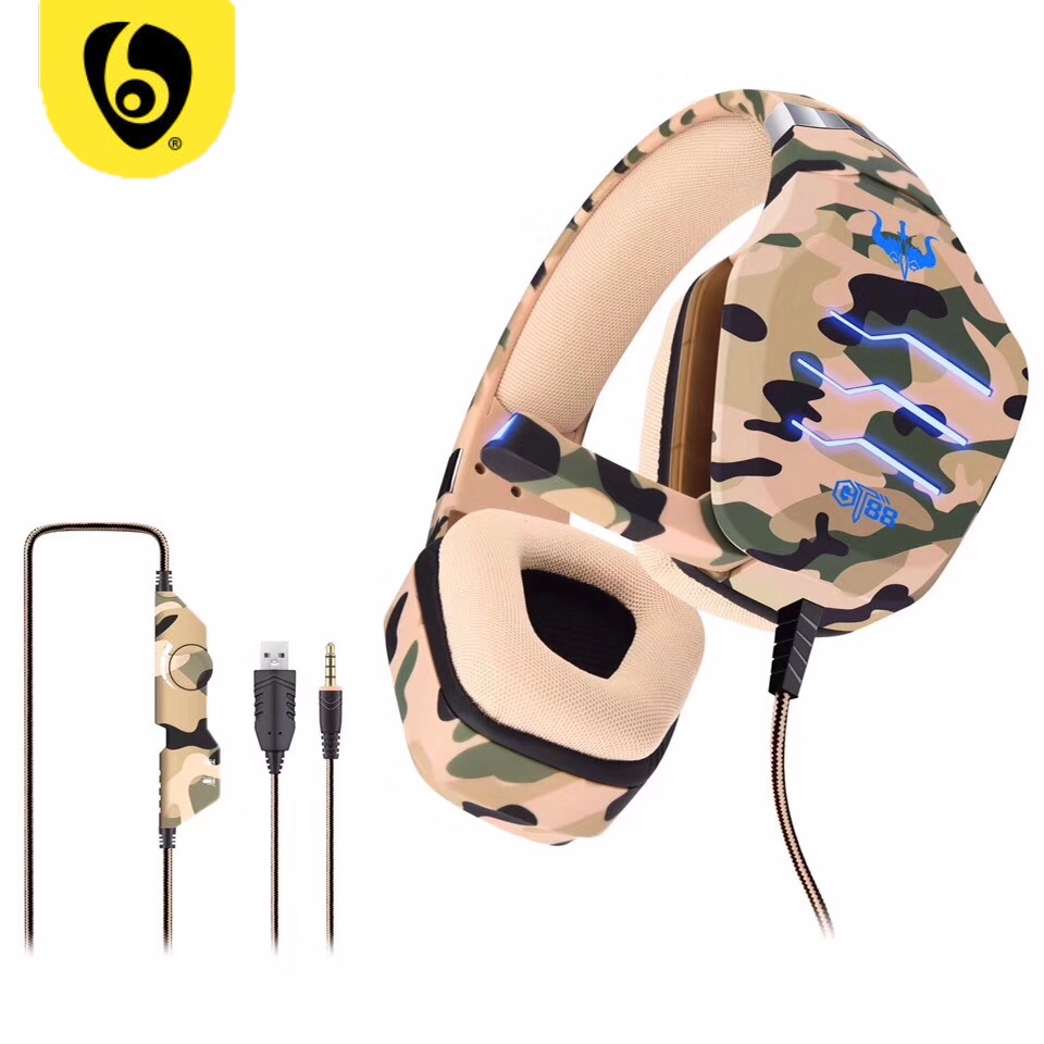Ovleng gt88 gaming headset e-sports met microfoon... – Vicedeal