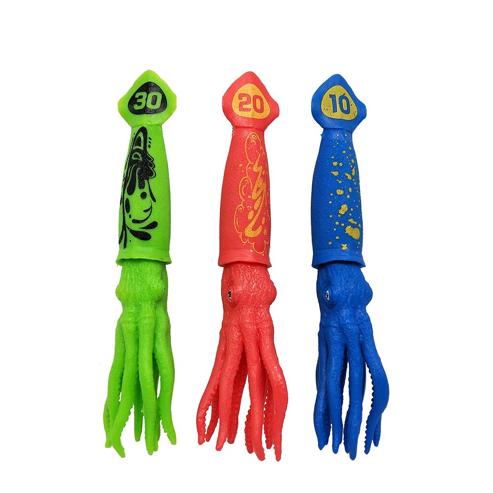 Pool Toys 3 Pcs Swim Toys Squid Diving Toys For Ki... – Vicedeal