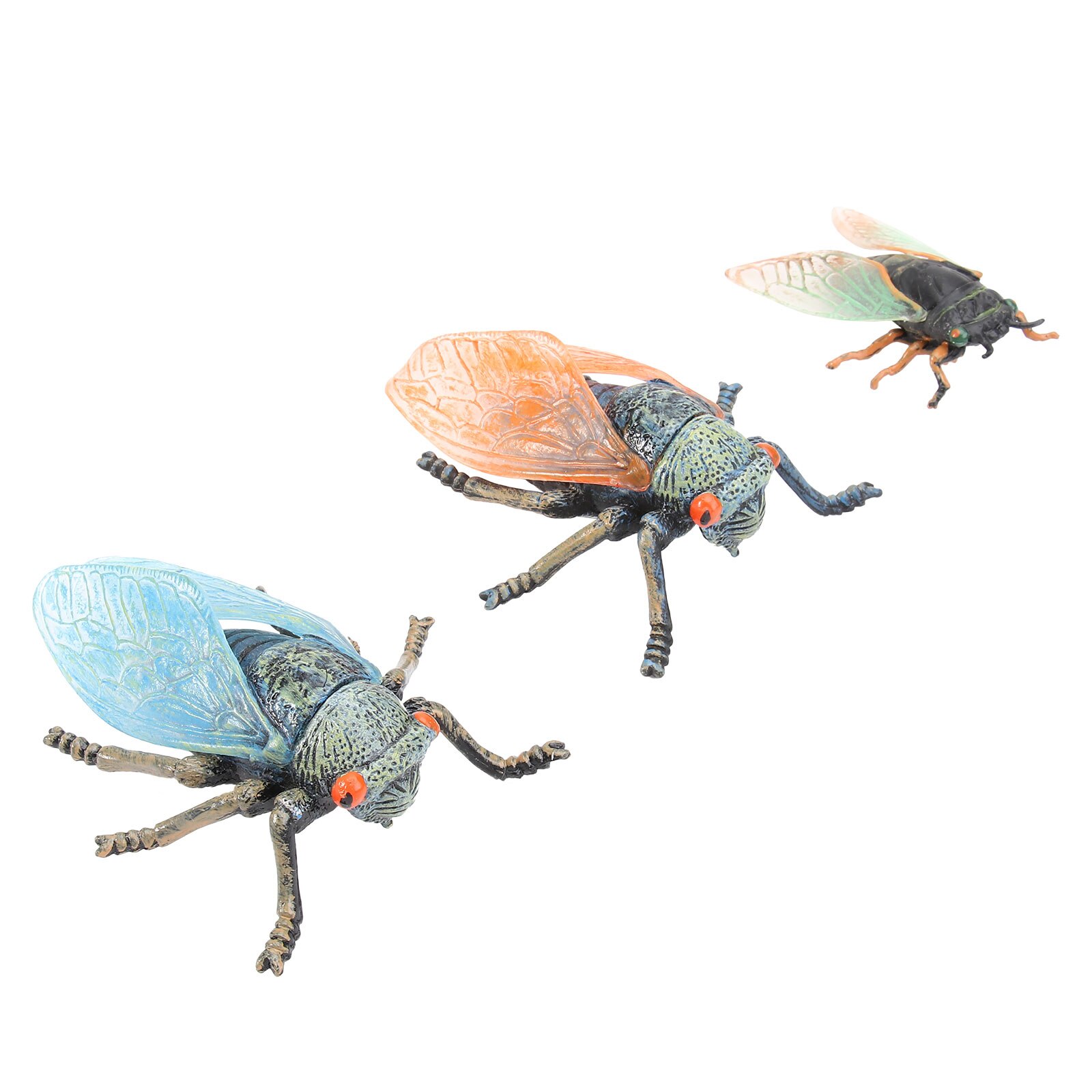 1 Set Lifelike Insect Model Simulation Cicada Micr... – Vicedeal