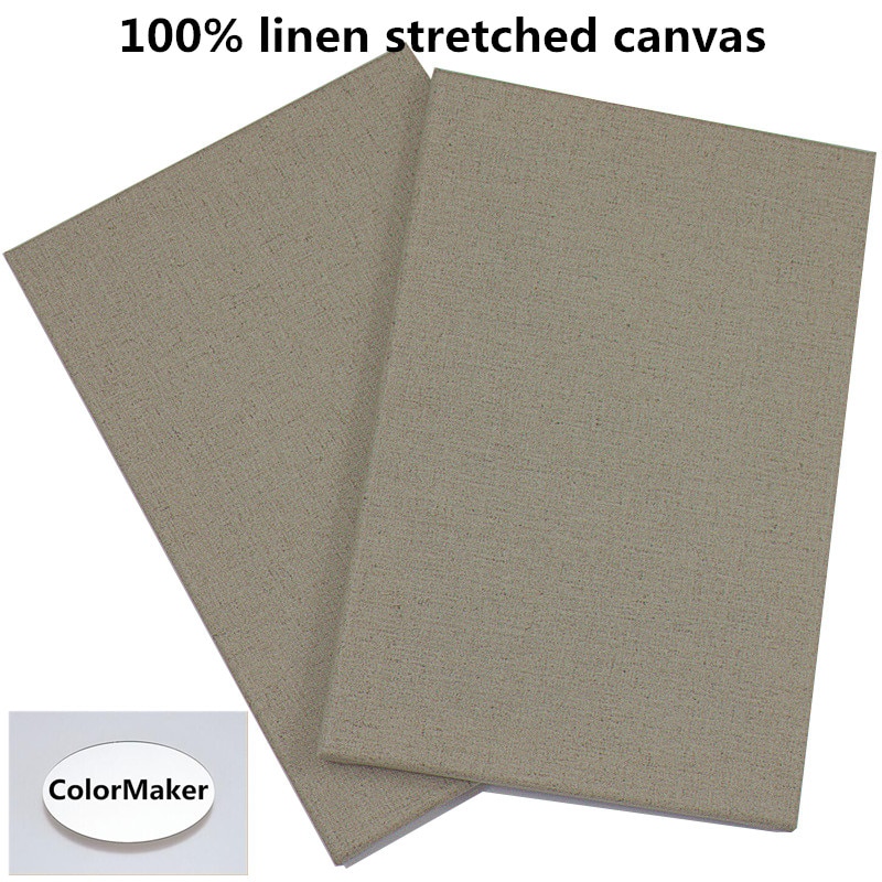 100% Linnen canvas board uitgerekt voor (2 stuks) – Vicedeal
