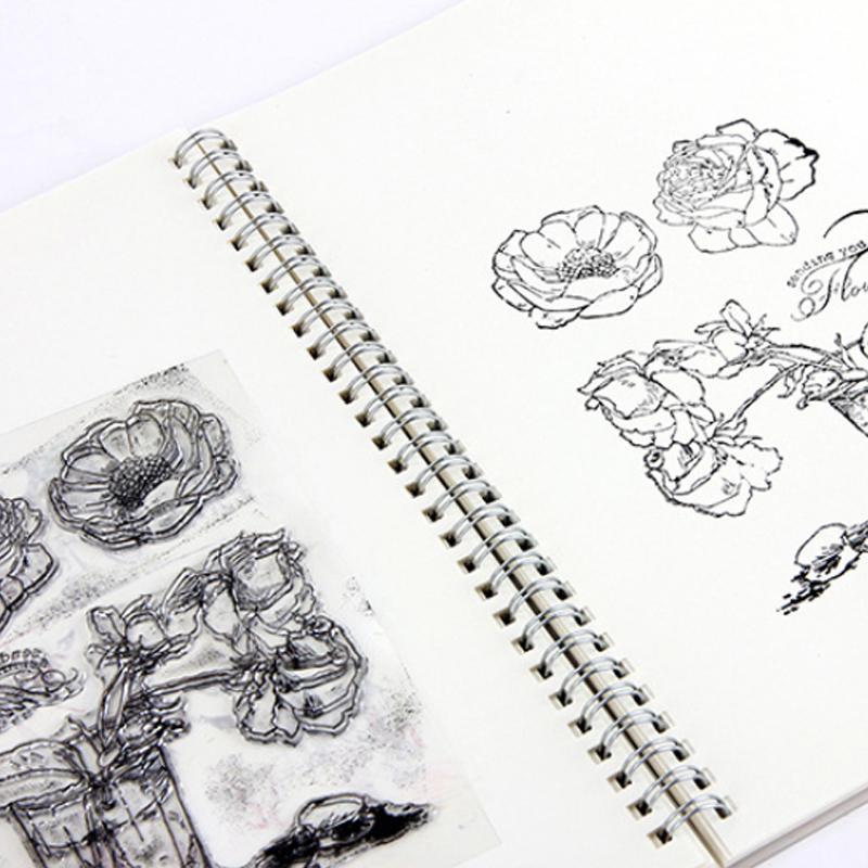 Vintage Poststempel Bloem Rose Clear Stempel Diy D... – Grandado