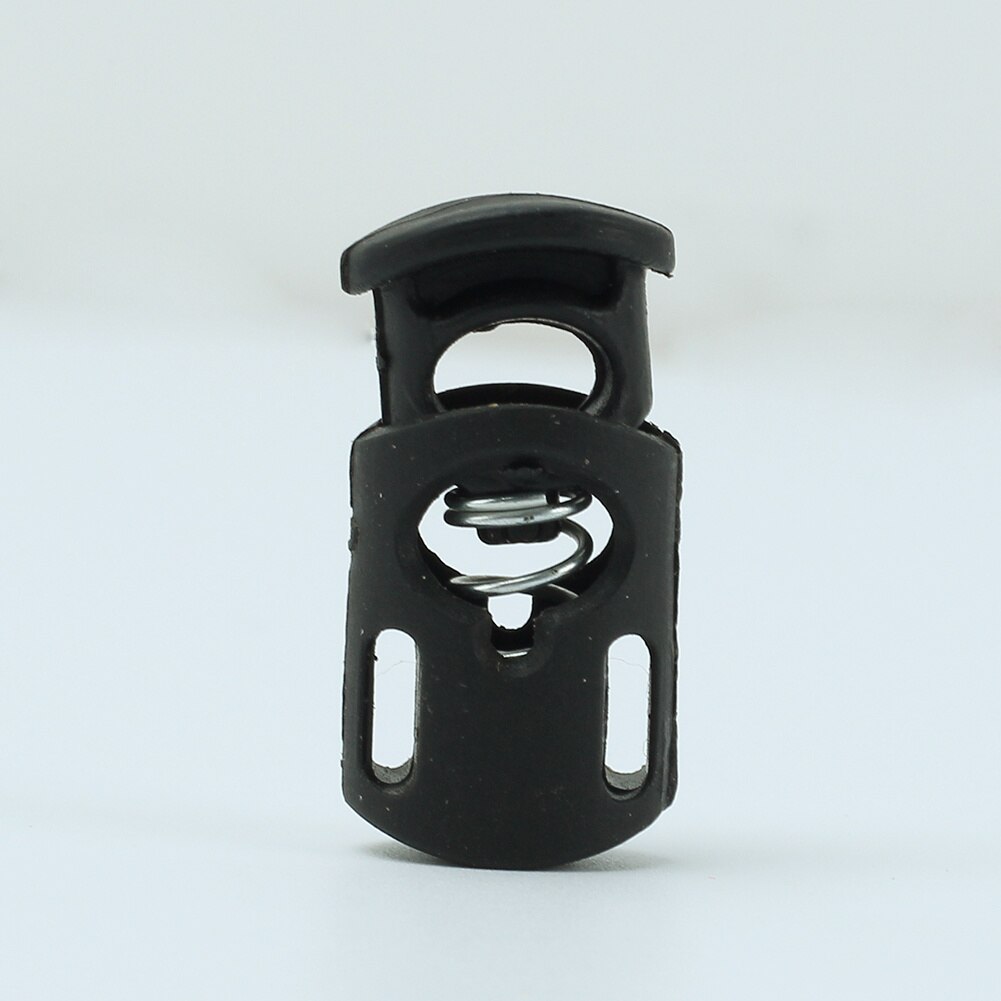 10 Stuks Zwart Plastic Toggle Lente Sluiting Stop ... – Grandado