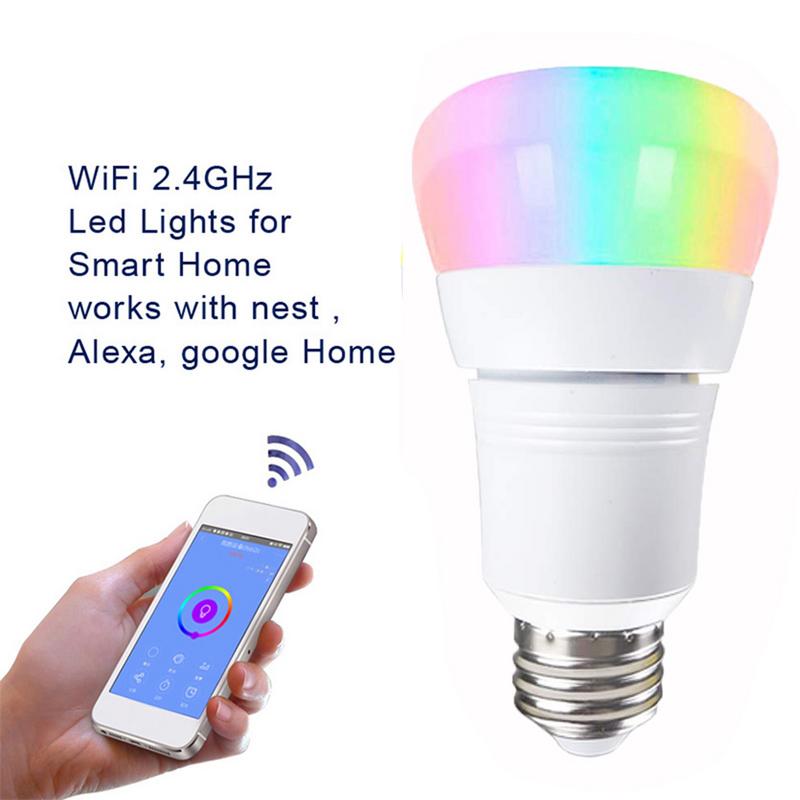 WiFi Bulb RGB Smart Light 15W Remote Mobile Phone ... – Vicedeal