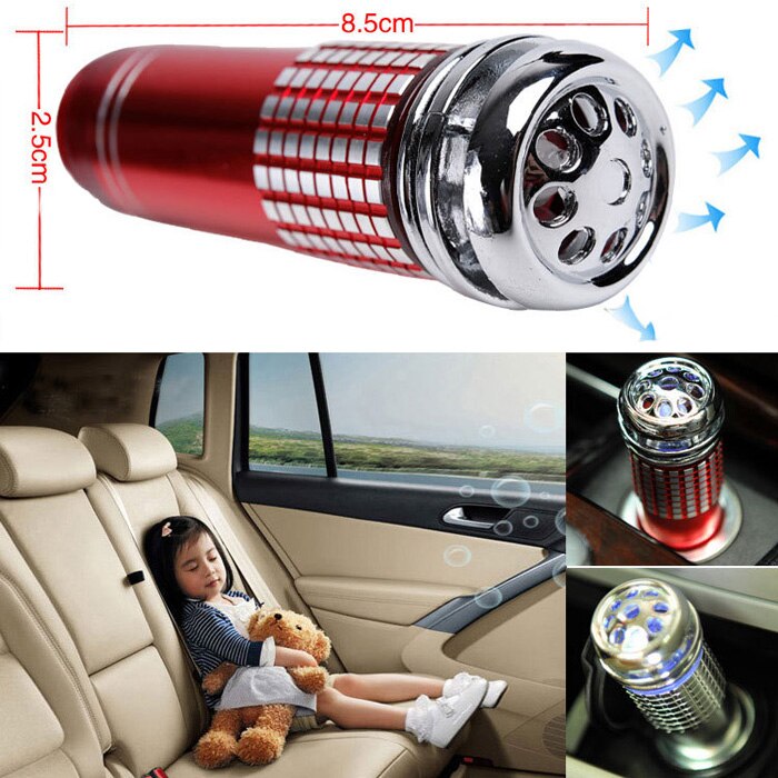 Car Air Purifier Mini Auto Fresh Air Anion Ionic P... – Grandado