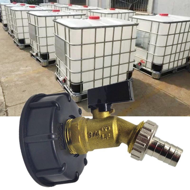IBC Tote Faucet Pagoda Outlet Nozzle Water Tank Va... – Grandado