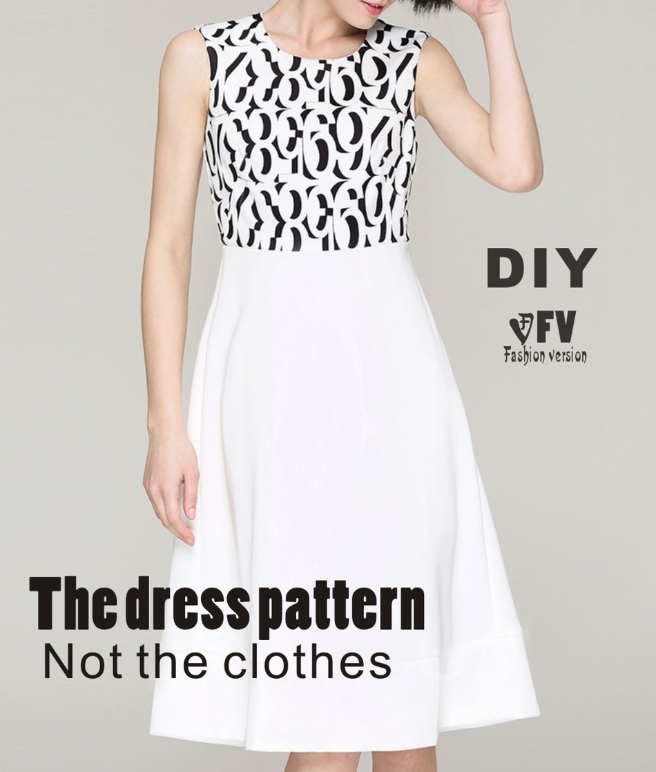 Kleding Diy De Jurk Jurken Naaien Patroon Snijden Grandado