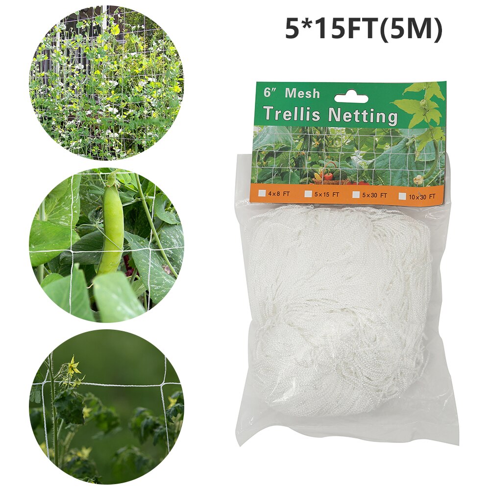 5M/10M Plant Trellis Netting Bean Plant Support Vi... – Vicedeal
