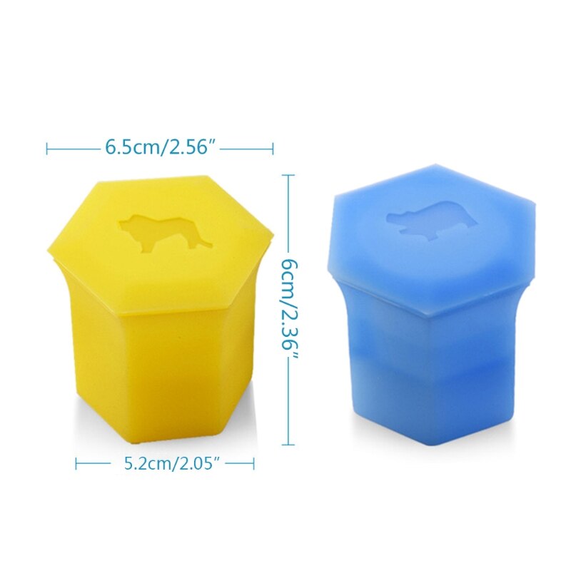 3D Dier Ice Cube Mold Siliconen Vriezer Leeuw & Hi... – Grandado