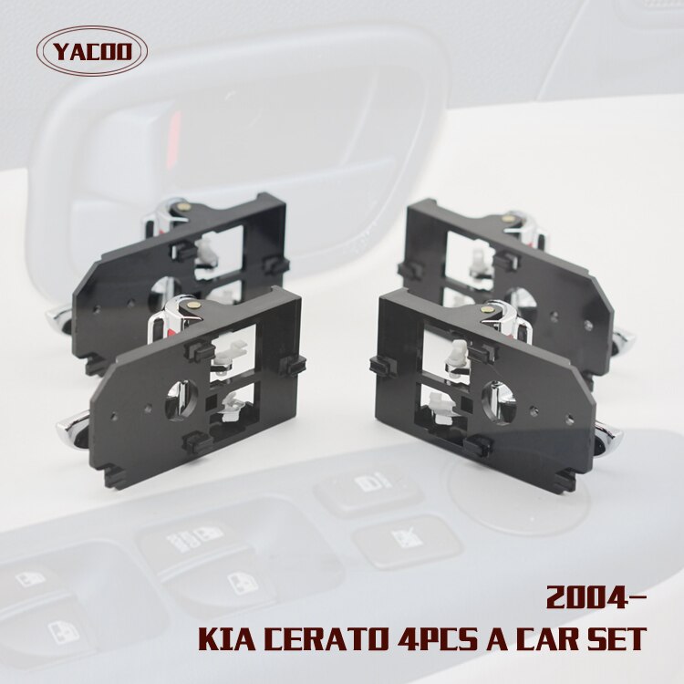 4PCS A CAR SET INTERIOR DOOR HANDLE FOR KIA CERATO... – Grandado