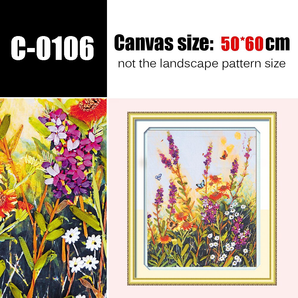 DIY Embroidery Flower Handwork Needlework for Begi... – Vicedeal