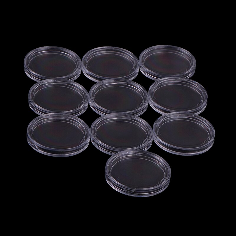 10PCS Transparent Small Round Commemorative Coin H... – Vicedeal