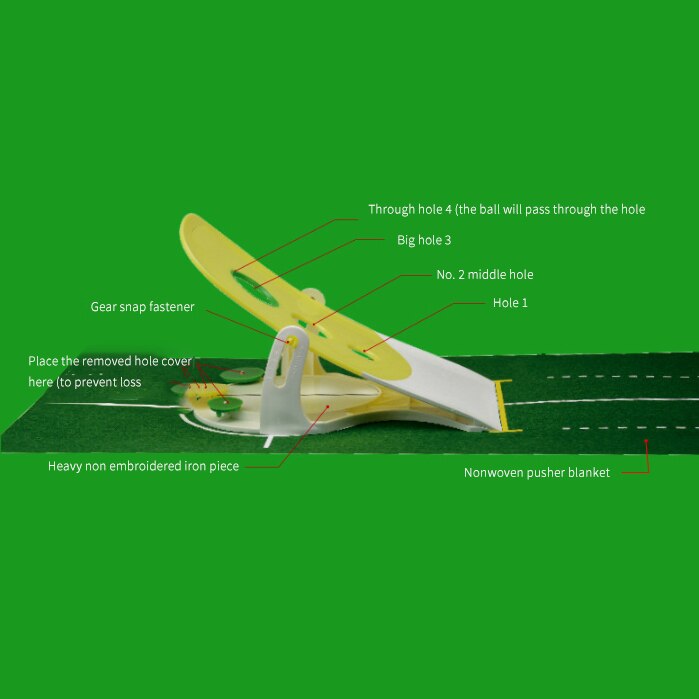 Portable Roll Up Accurate Golf Club Putt Trainer P... – Grandado