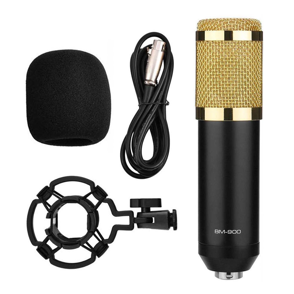 BM 900 Condenser Microphone with Shock Mount Mic B... – Vicedeal