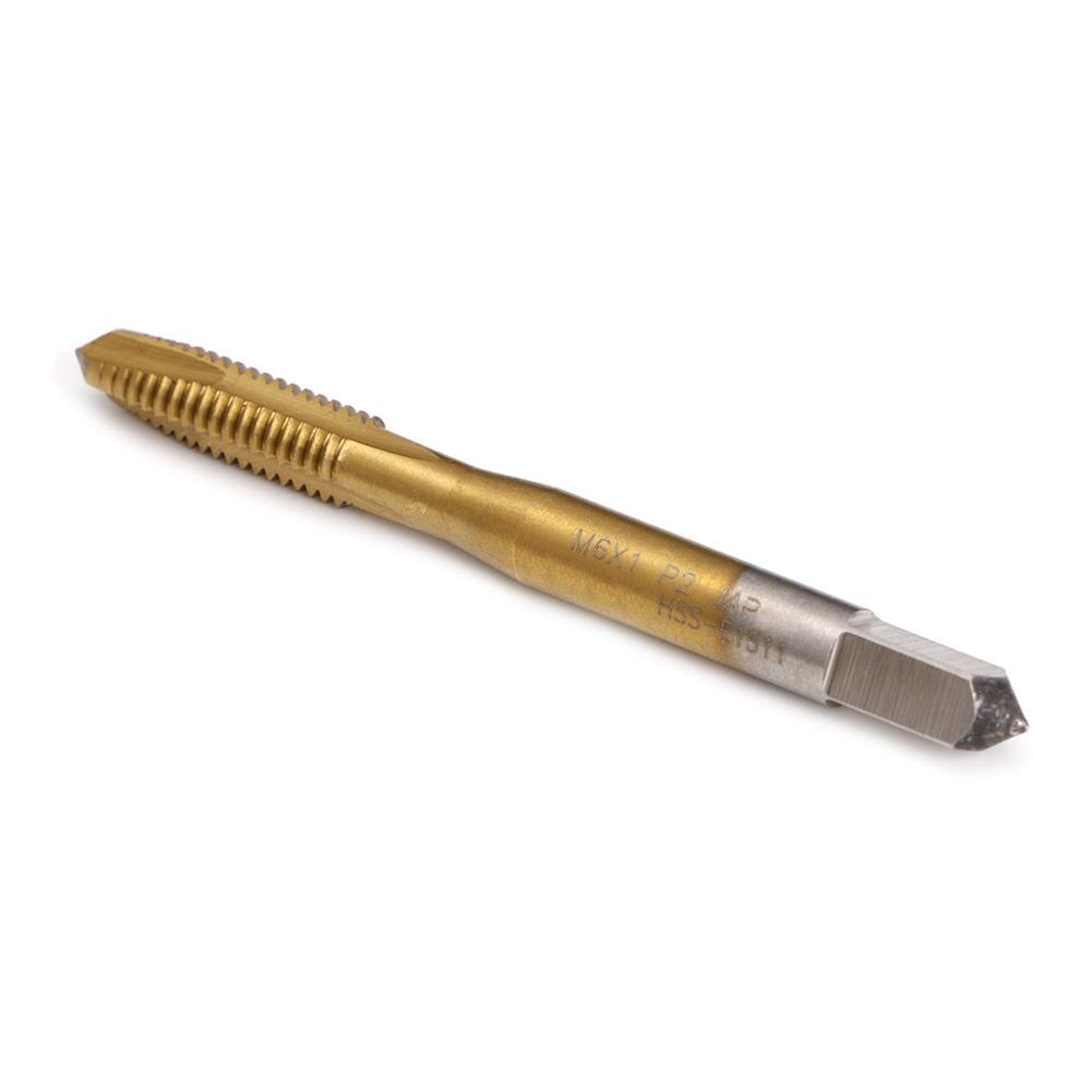 M2/M2.5/M3/M3.5/M4/M5/M6 HSS Metric Straight Fluit... – Grandado