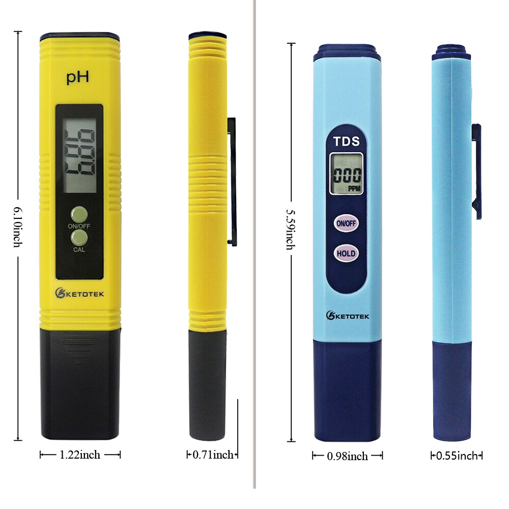 Digital PH Meter 0.00-14.0 Automatic Calibration T... – Grandado