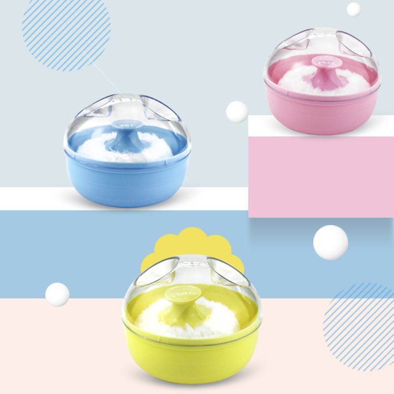 Portable Baby Soft Body Talcum Powder Puff Sponge ... – Grandado