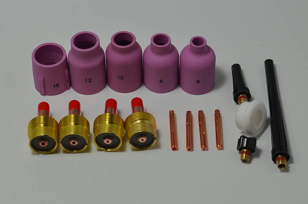 TIG Gas Lens Kit For SR WP-9 20 25 TIG Welding Tor... – Grandado
