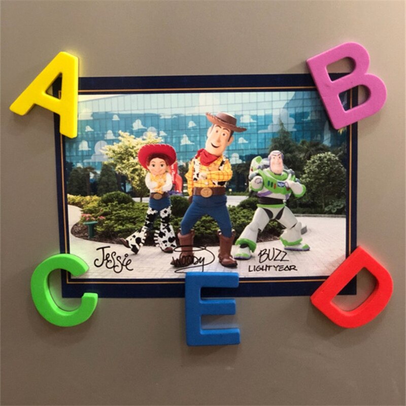 124PCS/Pack Letters EVA Alphabet Soft Magnetic Sti... – Vicedeal