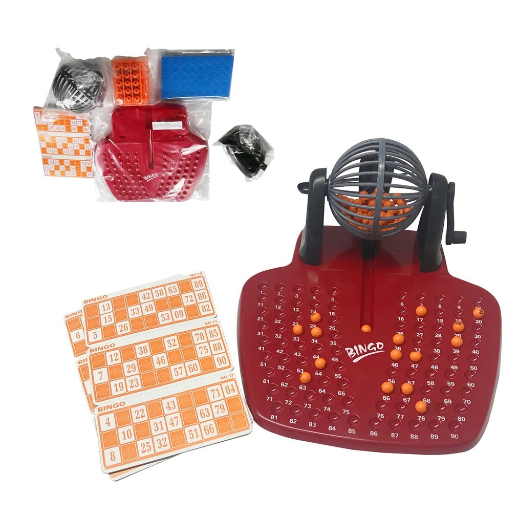 Kids Puzzle Bingo Game Console Simulative Lottery ... – Grandado