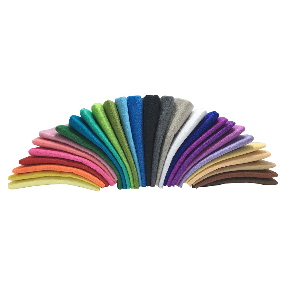 28pc Handgemaakte Vilt Stof Bloemen DIY Craft Felt... – Vicedeal