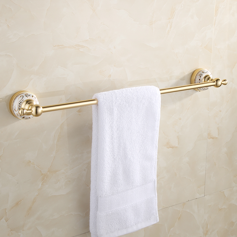 Antique space Aluminum single towel bar Europe Sty... – Grandado