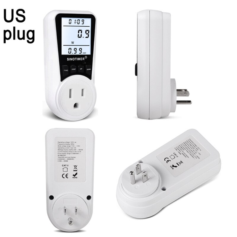 Electricity Usage Monitor Digital Wattmeter AC Pow... – Grandado