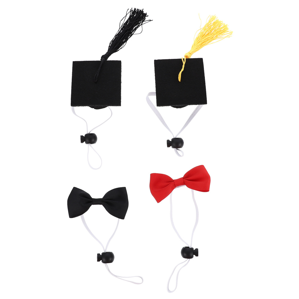 4Pcs Dogs Graduation Hat Cap Pets Graduation Party... – Vicedeal