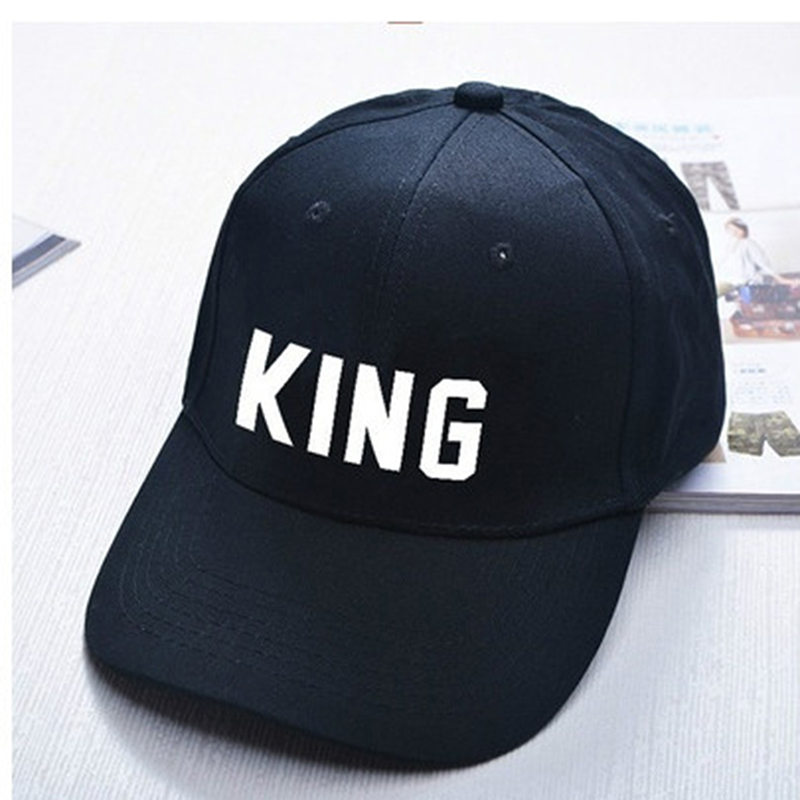 KING QUEEN Caps Hip Hop Baseball Caps Canvas Brief... – Vicedeal