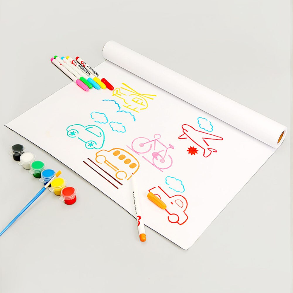 Roll Of 10m White Drawing Paper Roll Roll Paper Re... – Vicedeal