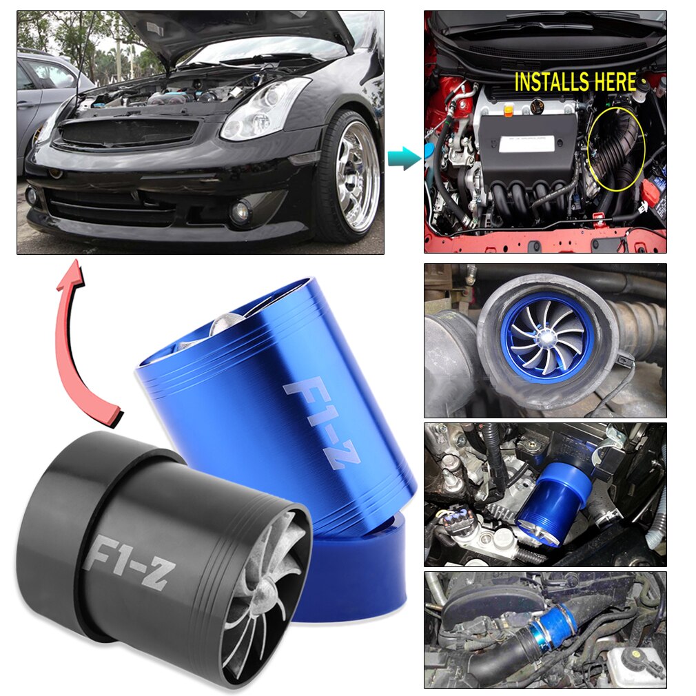 Automobiles Super Charger Double Turbonator Air In... – Grandado